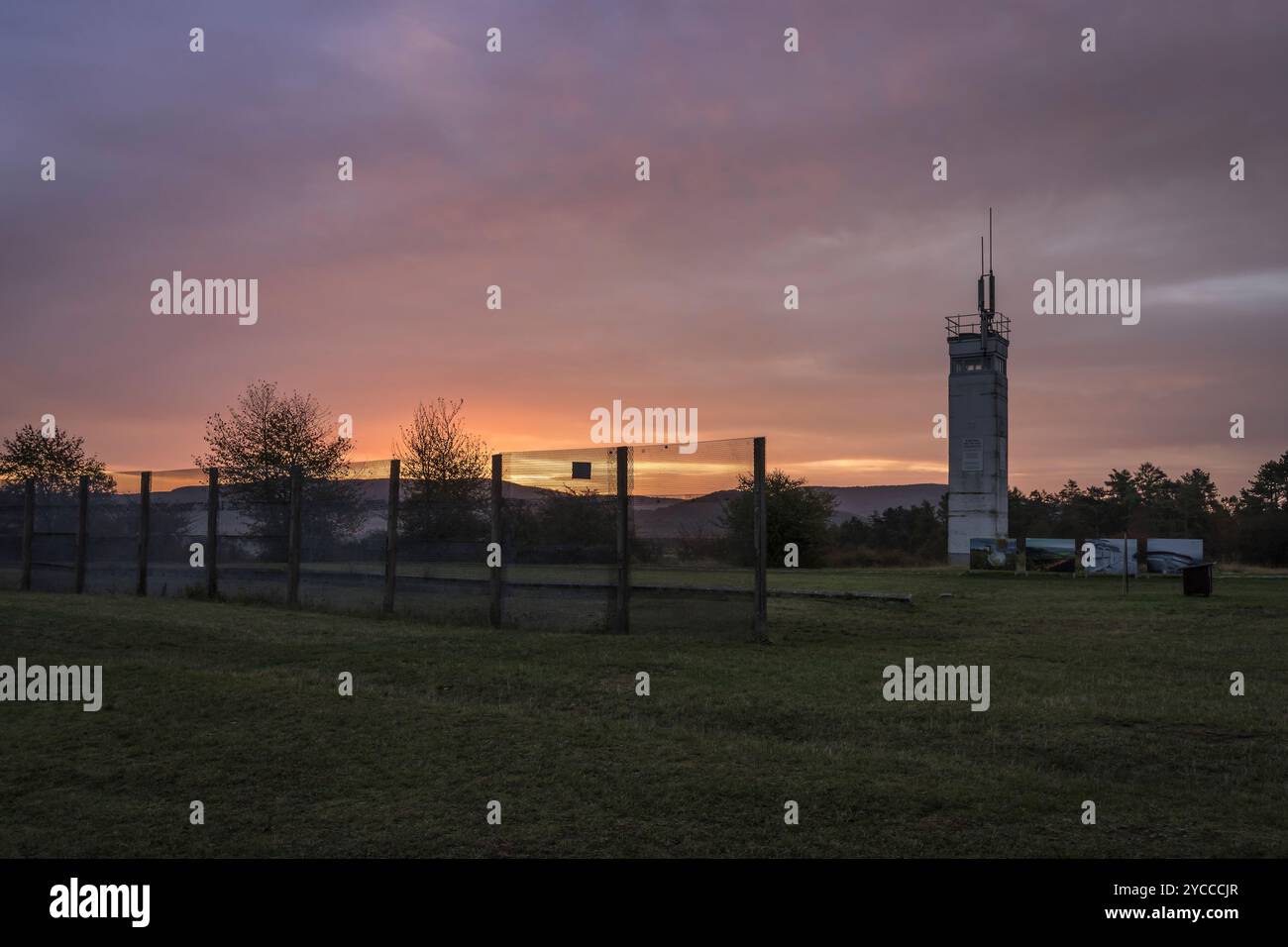 Border buildings of the historic inner german border Stock Photo - Alamy