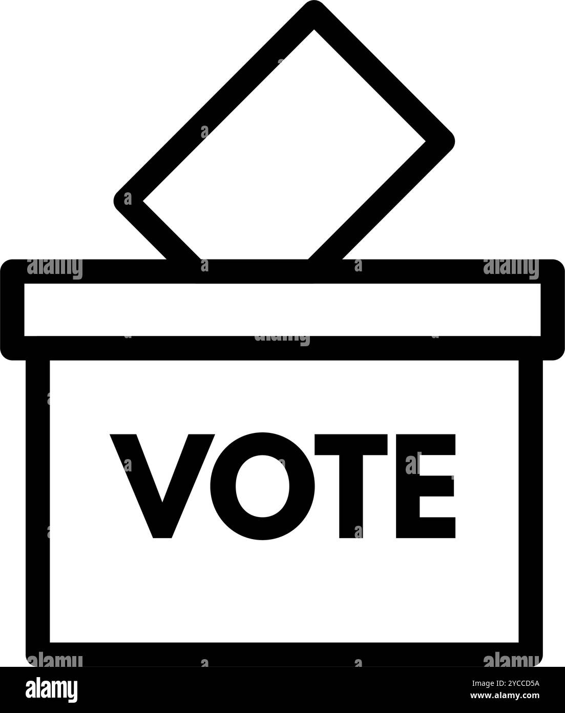 Presidential voting Black and White Stock Photos & Images - Alamy