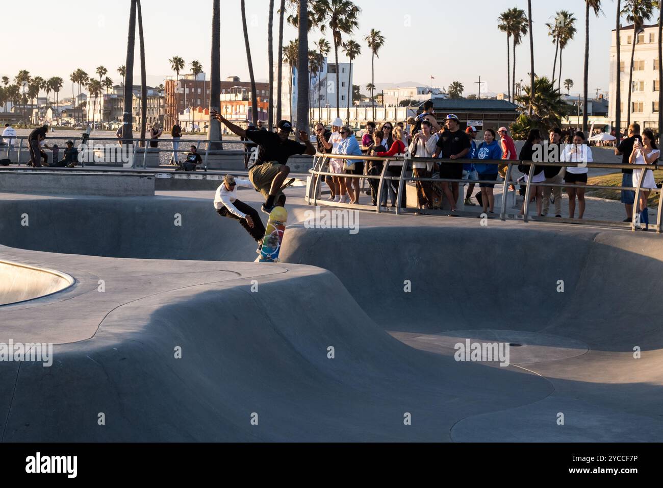 Los Angeles, USA. 28th Jun, 2024. The Goat skating at the Venice Beach ...