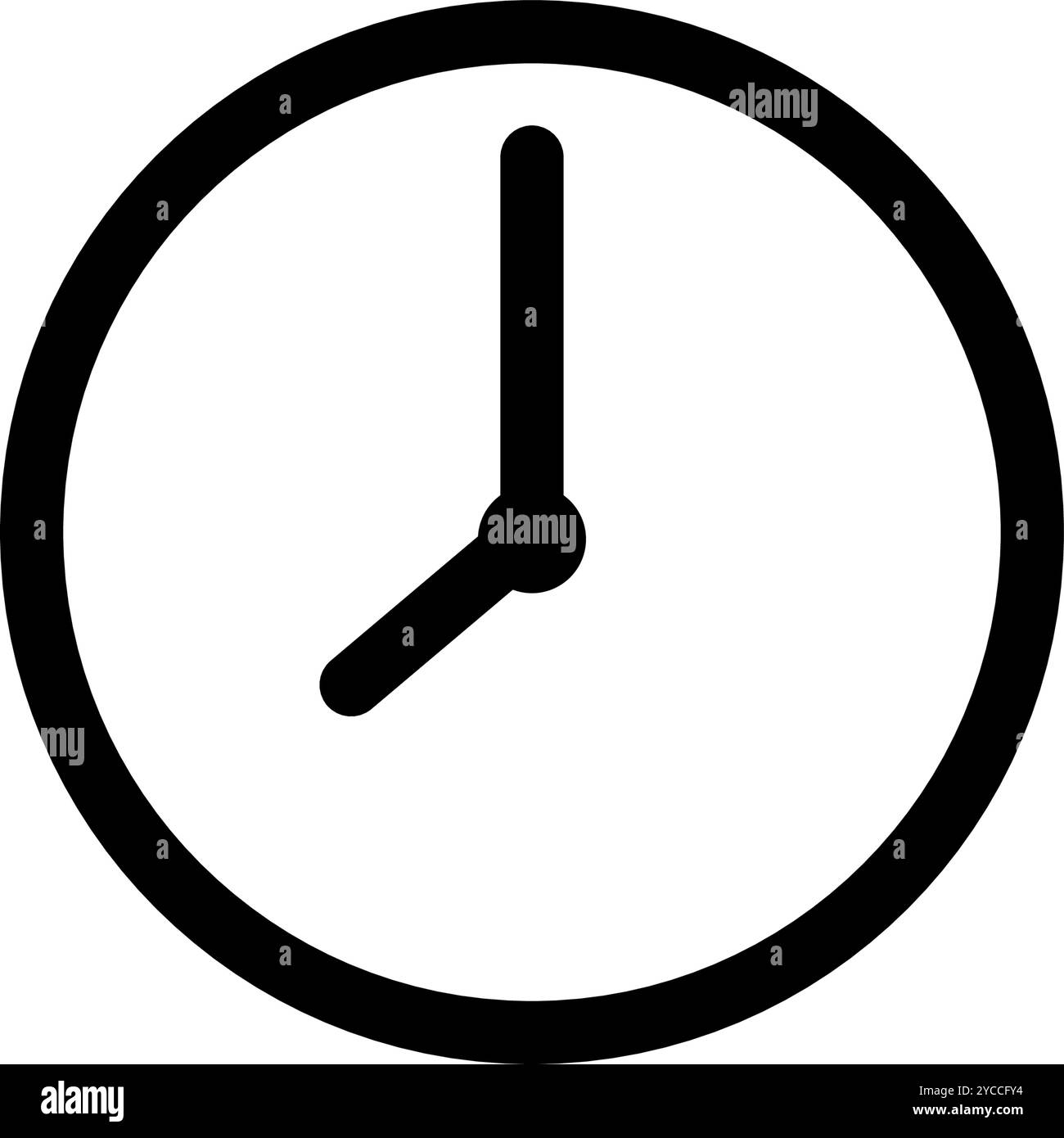 clock, time - vector icon Stock Vector Image & Art - Alamy