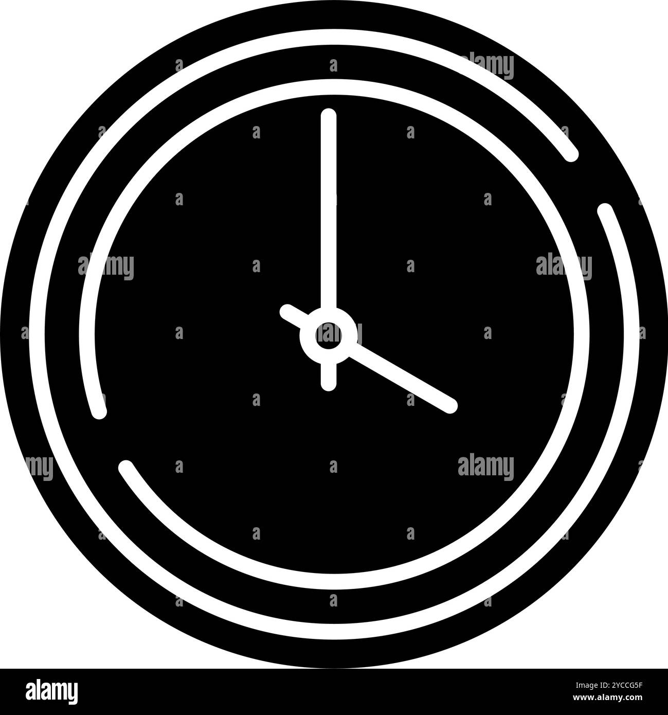 clock, time - vector icon Stock Vector Image & Art - Alamy