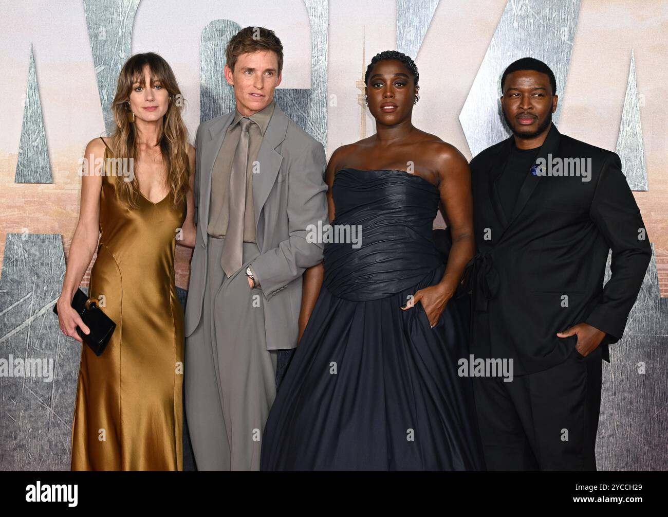 London, UK. October 22nd, 2024. Hannah Bagshawe, Eddie Redmayne ...