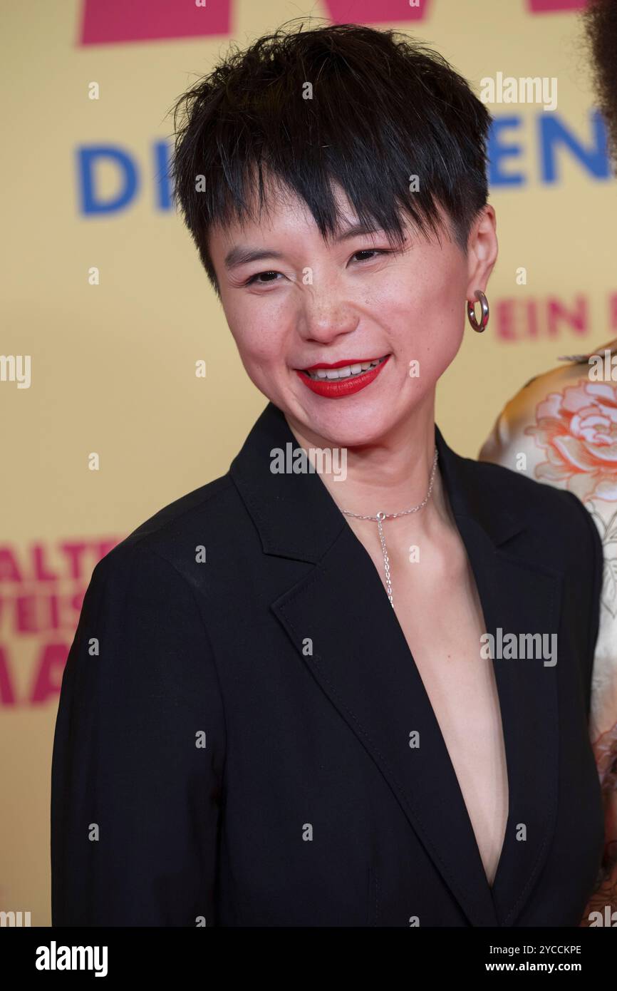 Munich, Germany. 22nd Oct, 2024. Yun Huang on the red carpet at the ...