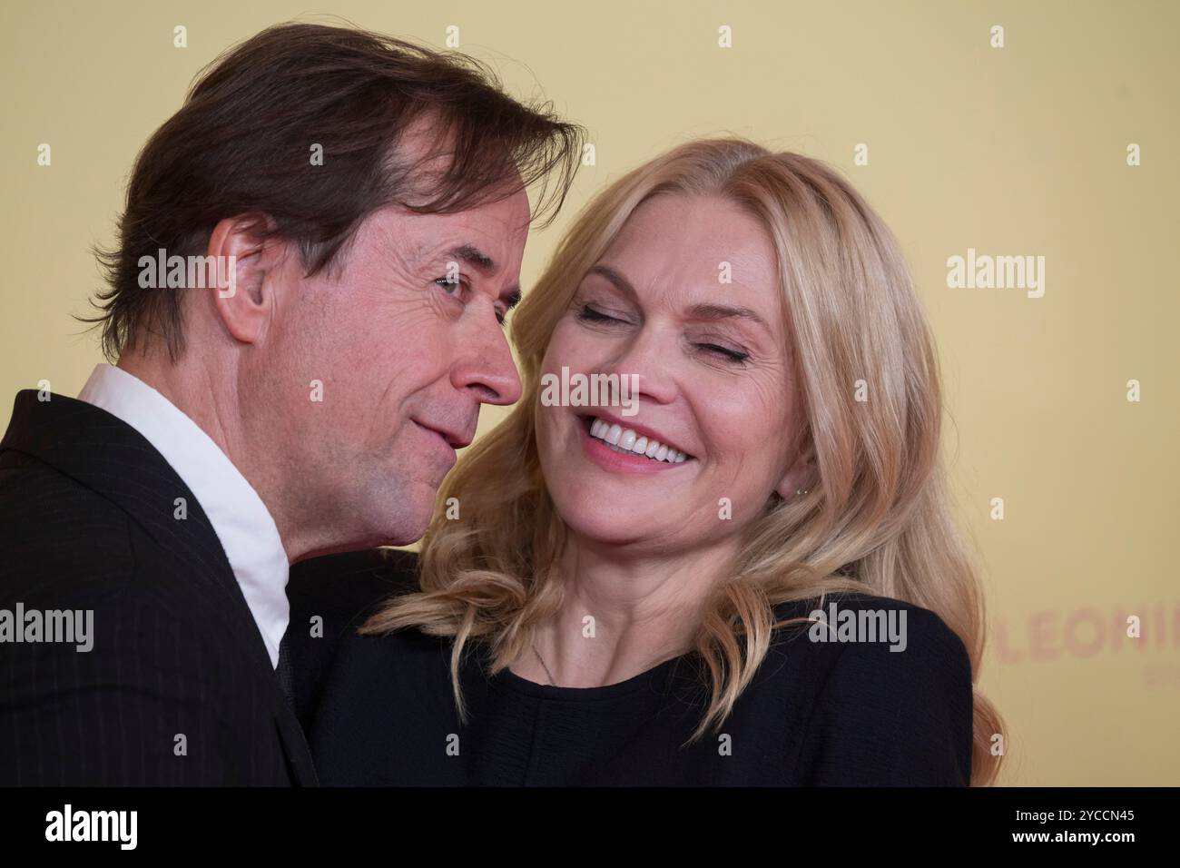 Munich, Germany. 22nd Oct, 2024. Jan Josef Liefers and his wife Anna ...