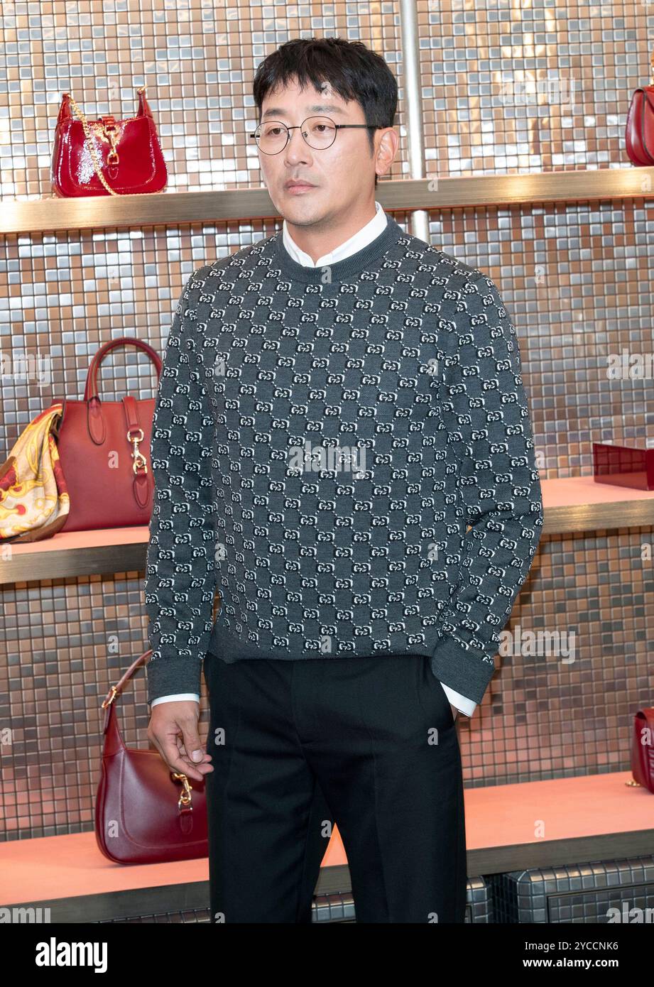 Seoul, South Korea. 22nd Oct, 2024. South Korean actor Ha Jung-woo ...