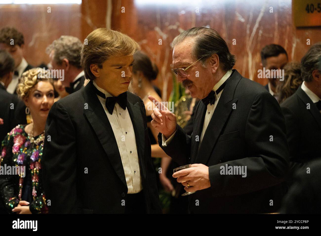 THE APPRENTICE, from left: Sebastian Stan as Donald Trump, Martin ...