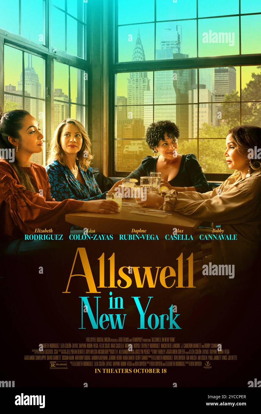 ALLSWELL IN NEW YORK, (aka ALLSWELL), US poster, from left: Shyrley ...