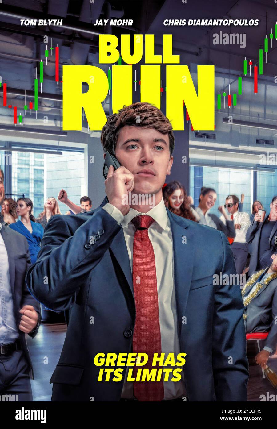 BULL RUN, poster, Tom Blyth, 2024. © VMI Worldwide /Courtesy Everett ...