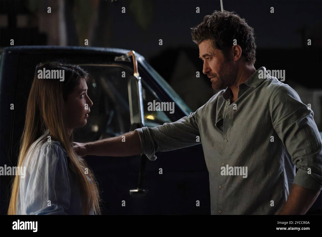 FROM EMBERS, from left: Kayla Bohan, Matthew Morrison, 2024. © Indican ...