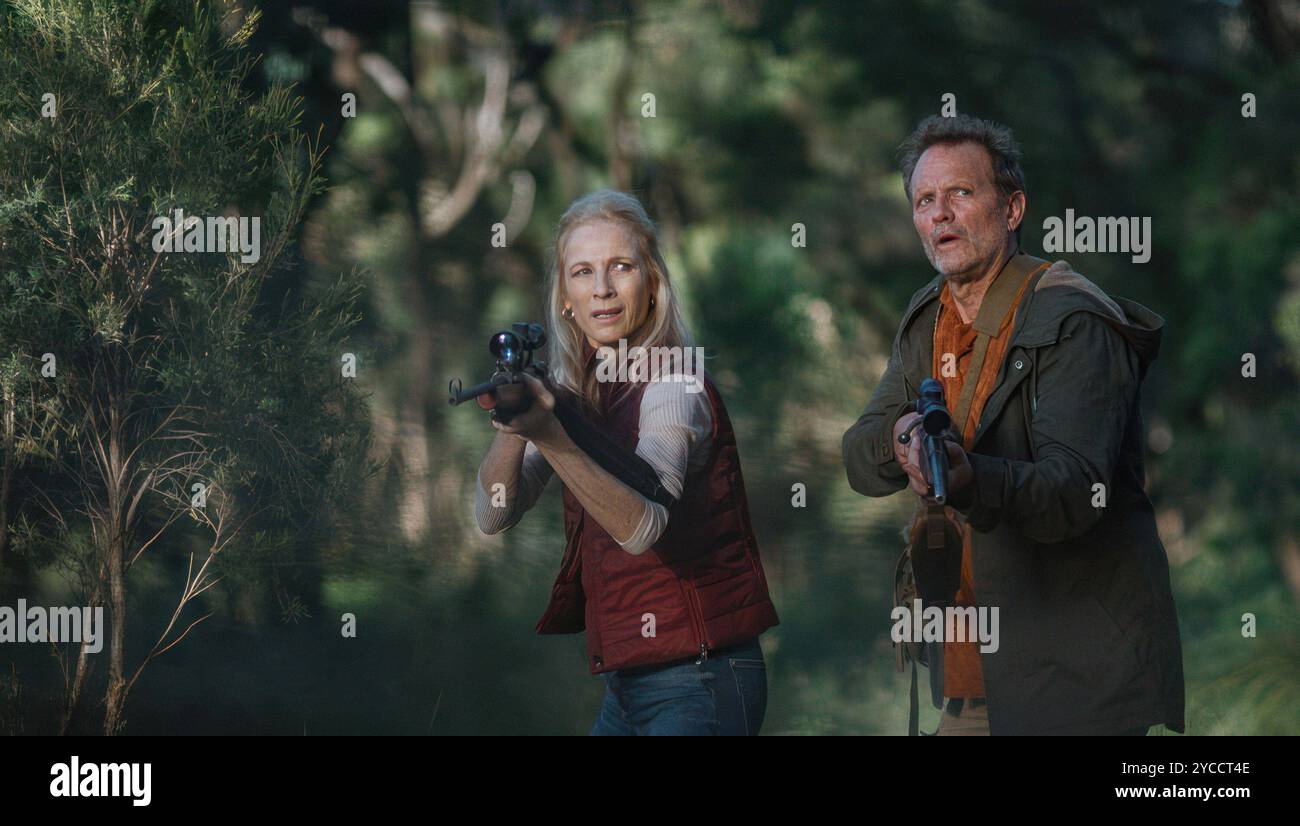 RIPPY, (aka THE RED), from left: Angie Milliken, Michael Biehn, 2024 ...