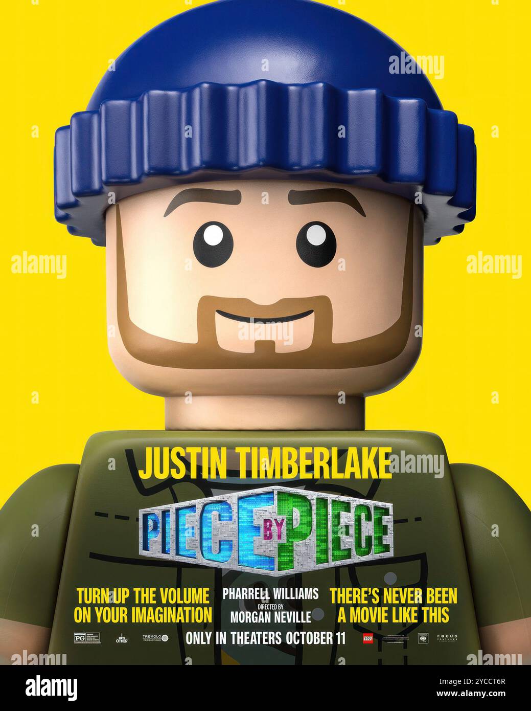 PIECE BY PIECE, US character poster, Justin Timberlake, 2024. © Focus ...