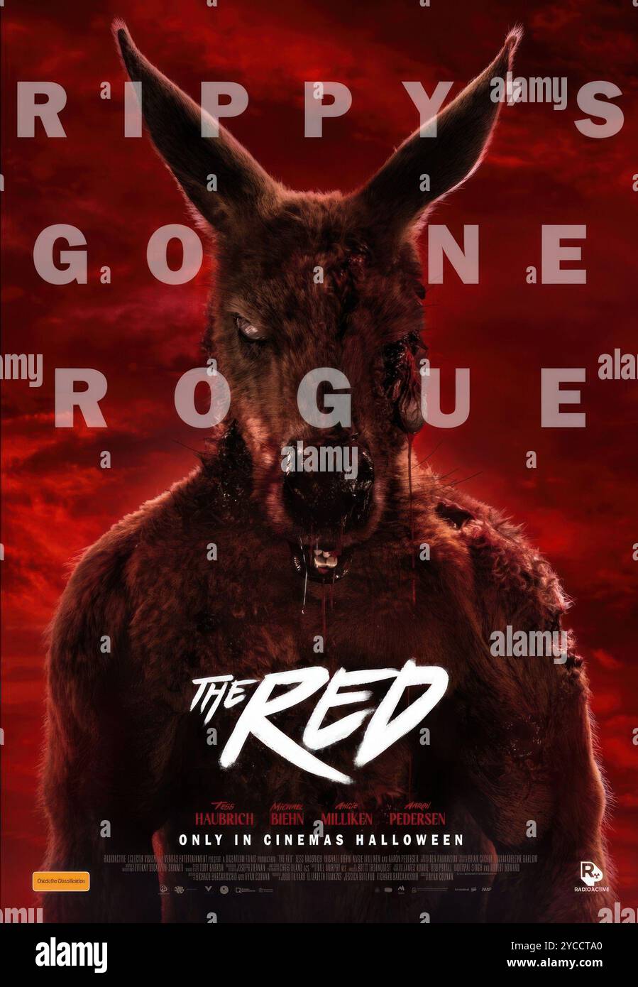 RIPPY, (aka THE RED), poster with alternate title, 2024. © Capelight ...