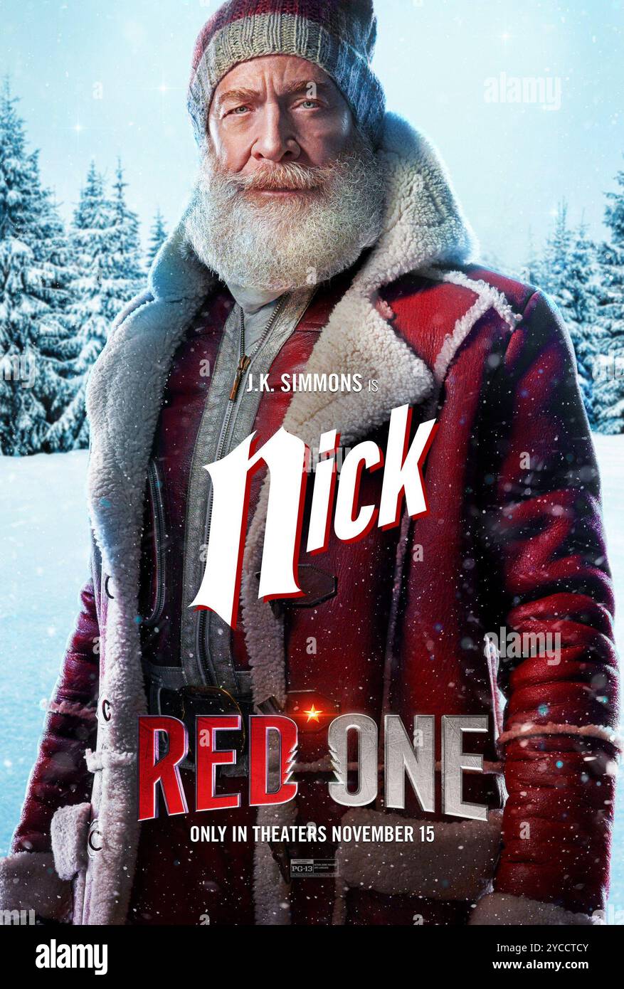 RED ONE, US character poster, J.K. Simmons, 2024. © Amazon Studios ...