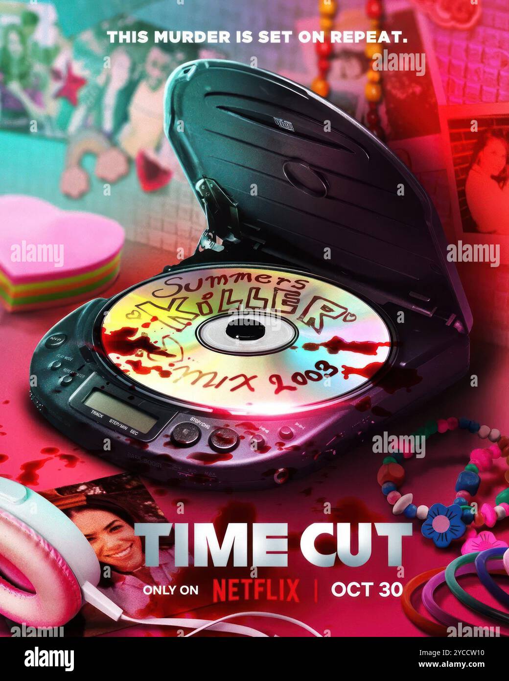 TIME CUT, US poster, 2024. © Netflix /Courtesy Everett Collection Stock ...
