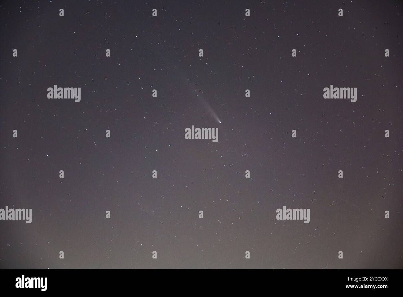 Croatia. 22nd Oct, 2024. Comet Atlas observed from Zagreb. Comet of the ...