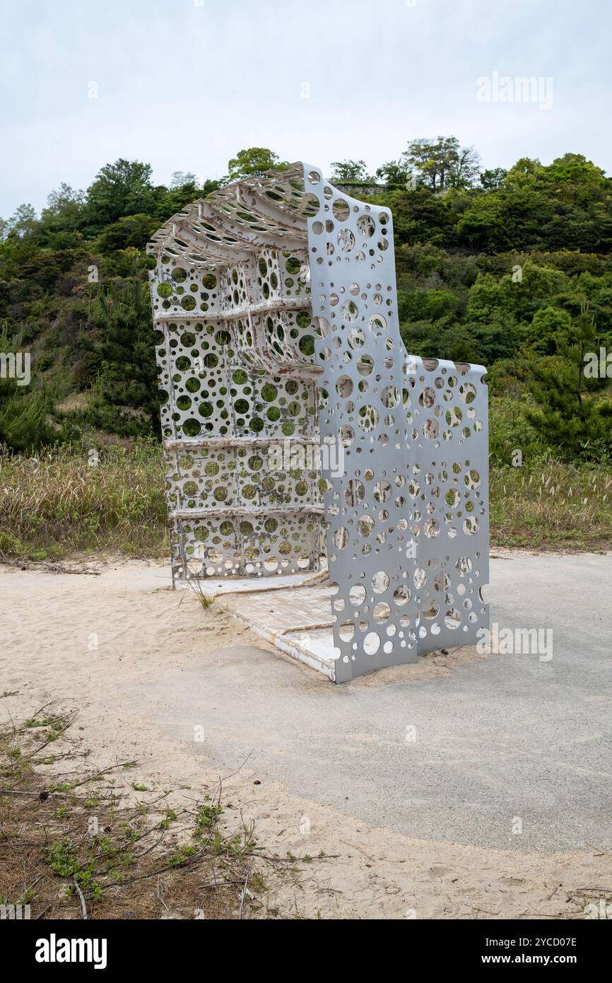 The Shipyard Works: Stern with Hole Sculpture by Shinro Ohtake on the ...