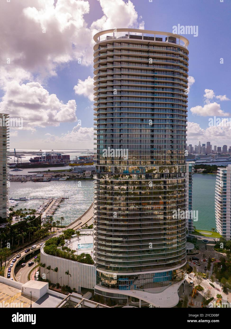 Aerial miami beach 2024 hi-res stock photography and images - Alamy