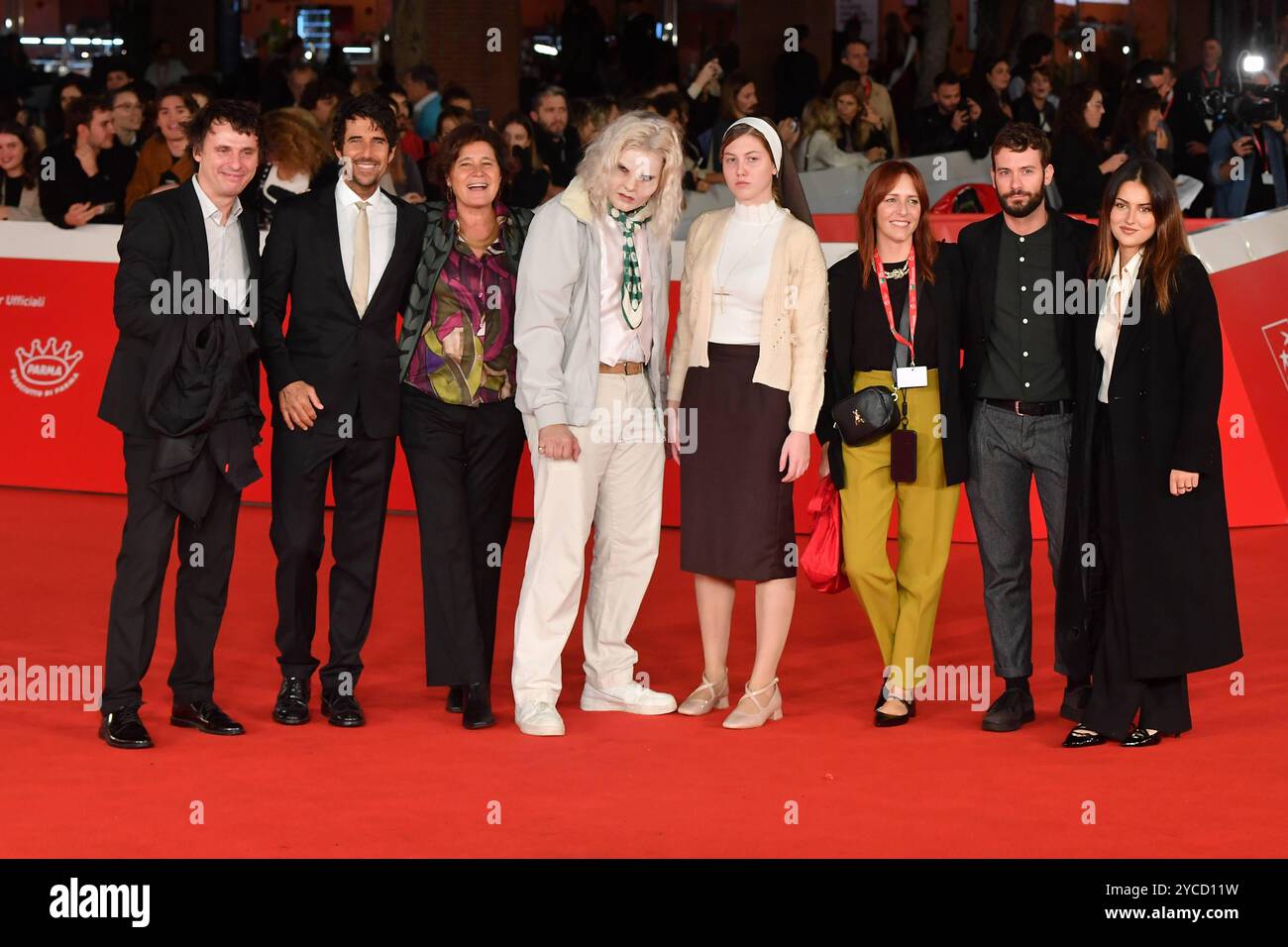 Roma Cinema Fest 2024 . Rome Film Festival. Red carpet film " Longlegs ...