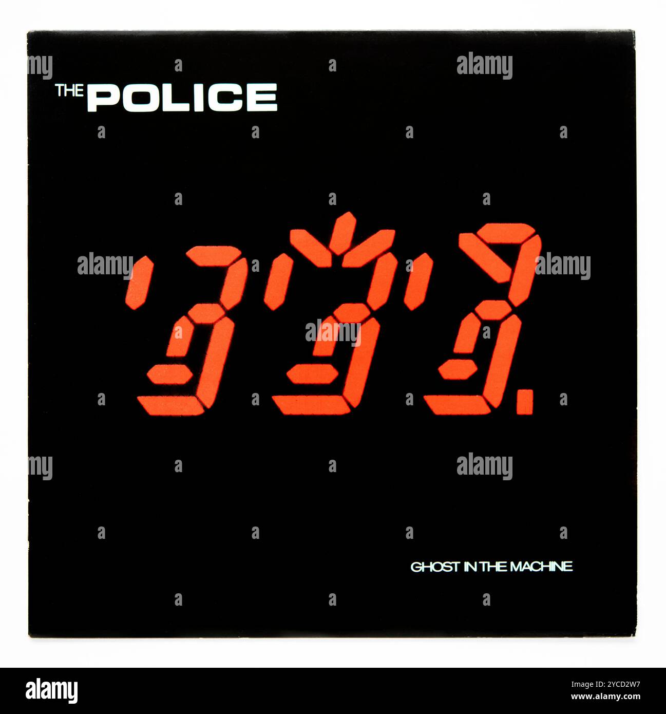 LP cover of Ghost in the Machine, the fourth studio album by The Police ...