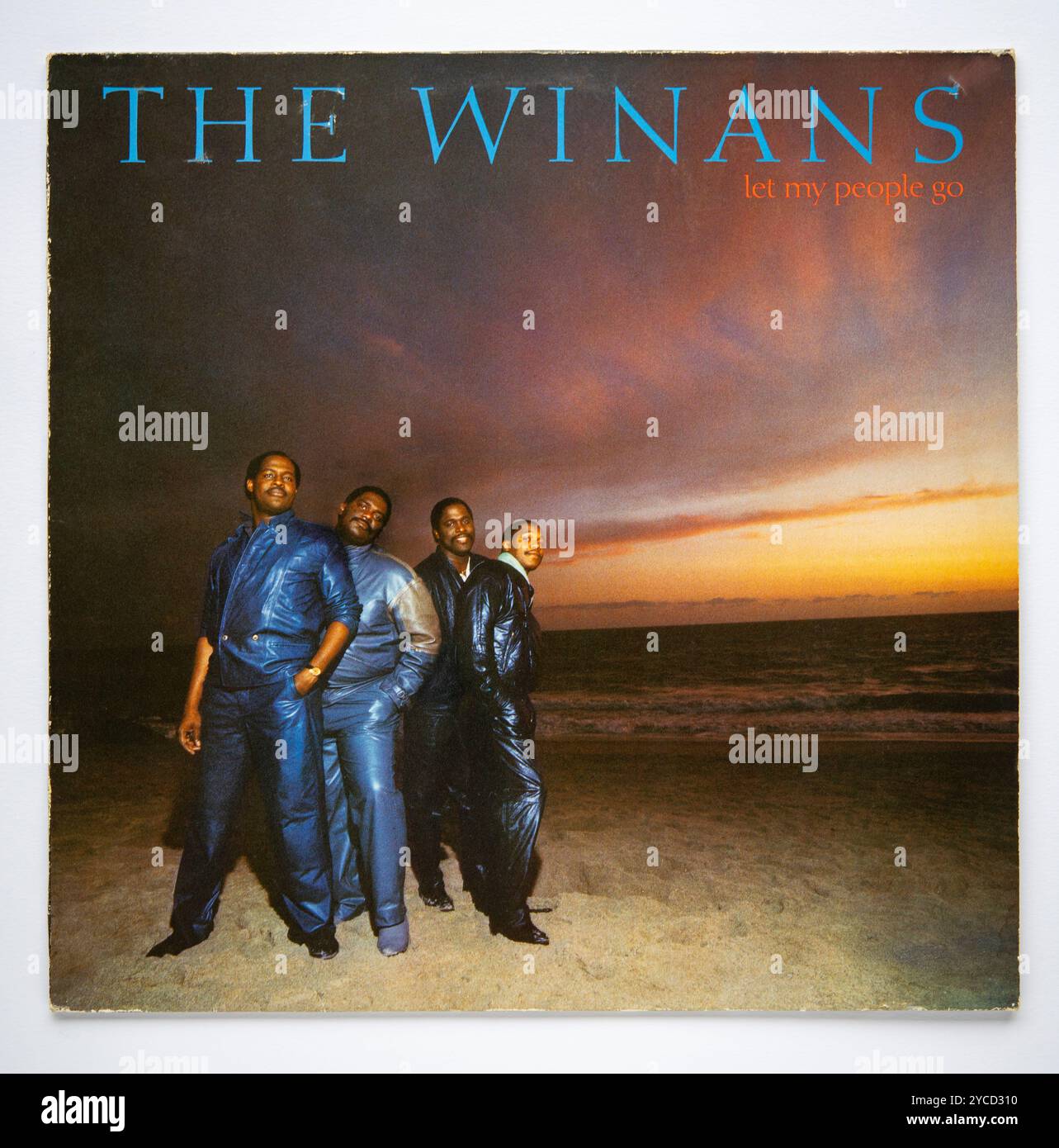LP cover of the Let My People Go album by The Winans, which was ...