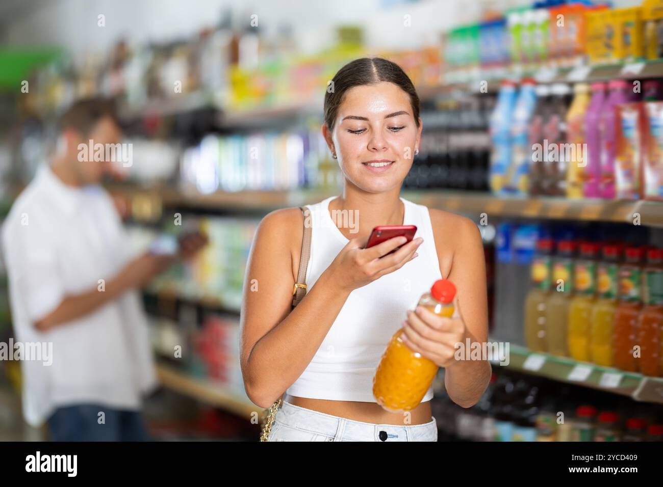 Qr code and phone and glass hi-res stock photography and images - Alamy