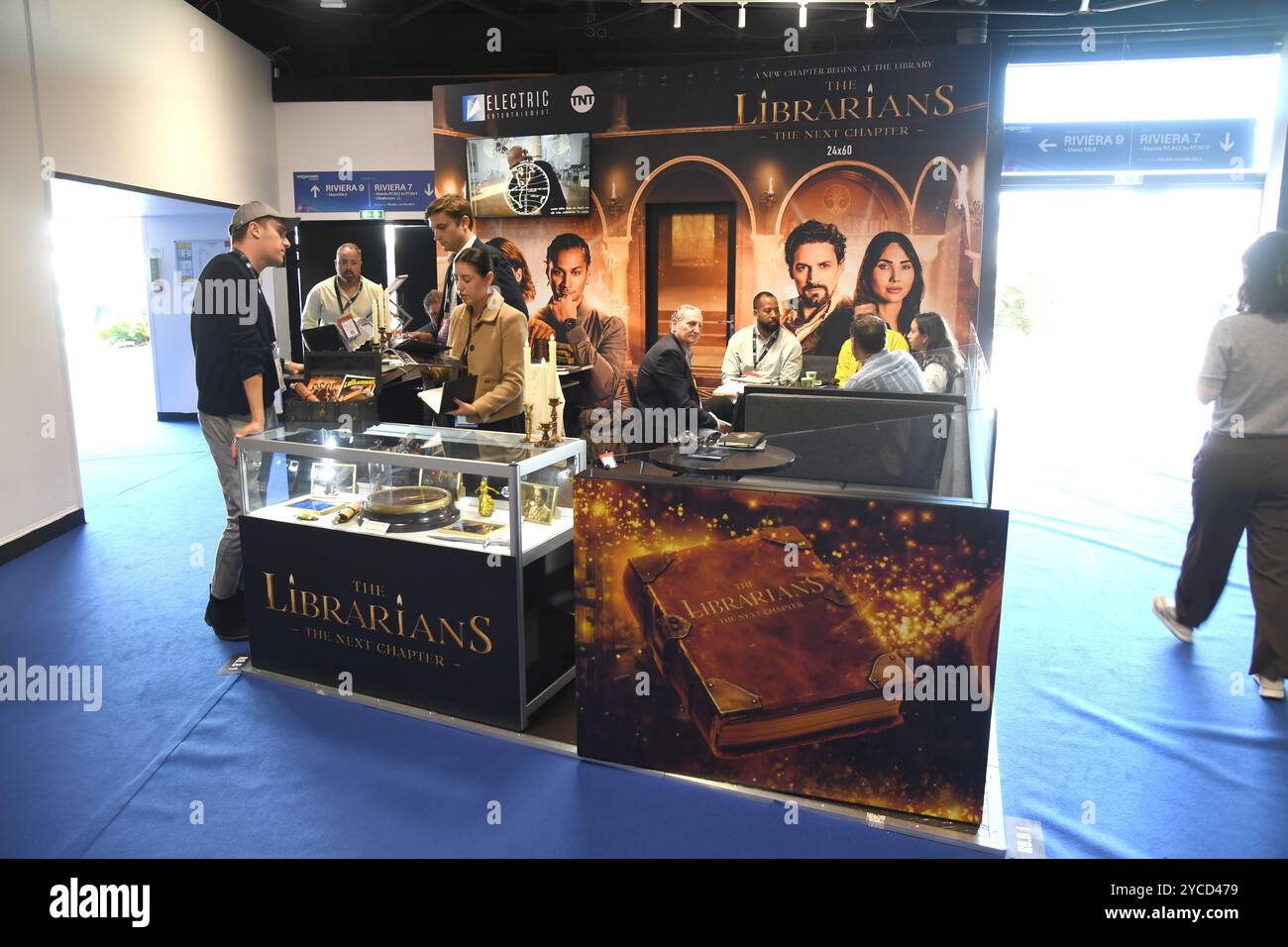 Cannes, Cannes. 22nd Oct, 2024. Cannes Mipcom Atmosphere during MIPCOM ...