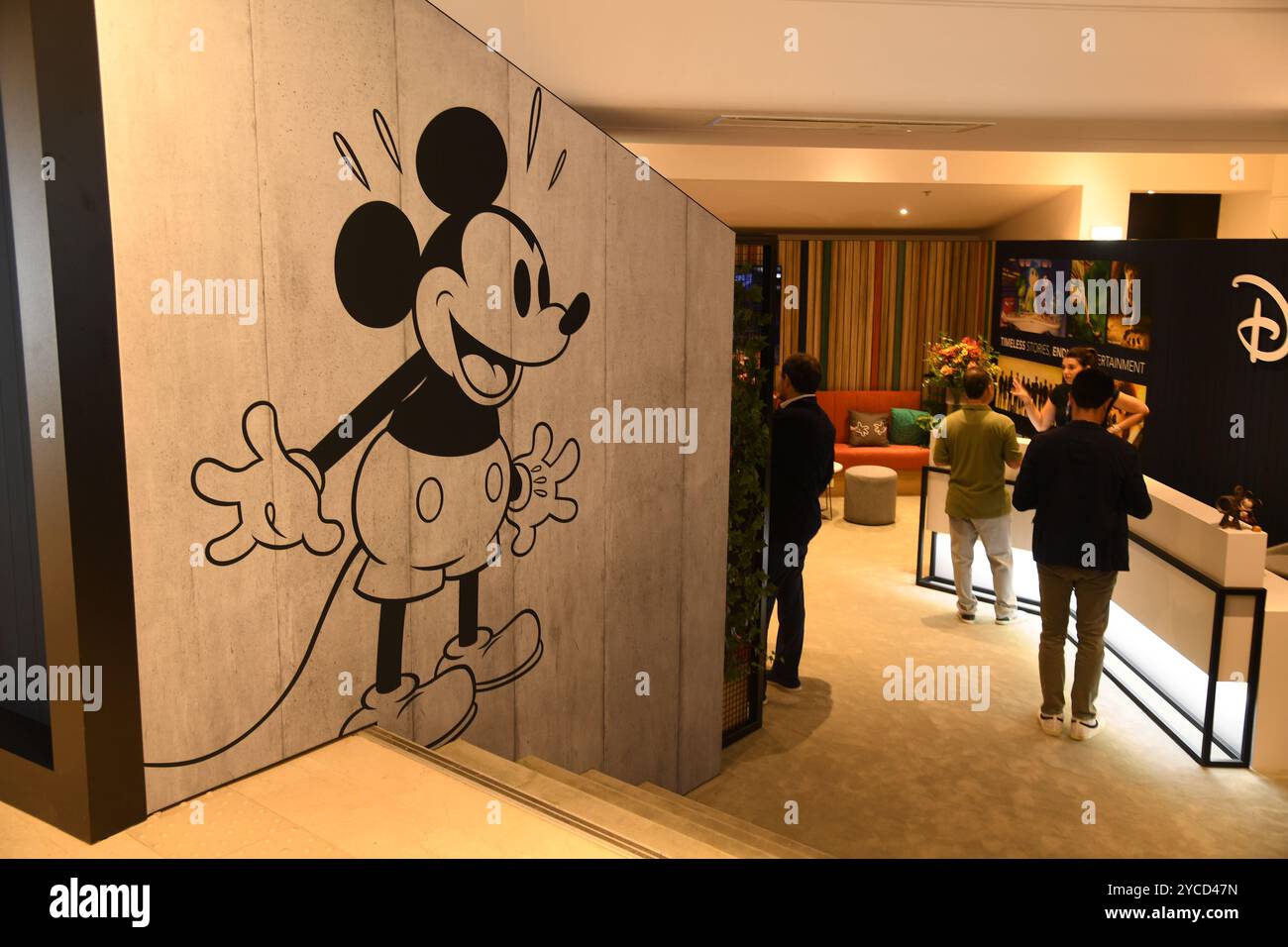 Cannes, Cannes. 22nd Oct, 2024. Cannes Mipcom Atmosphere during MIPCOM ...