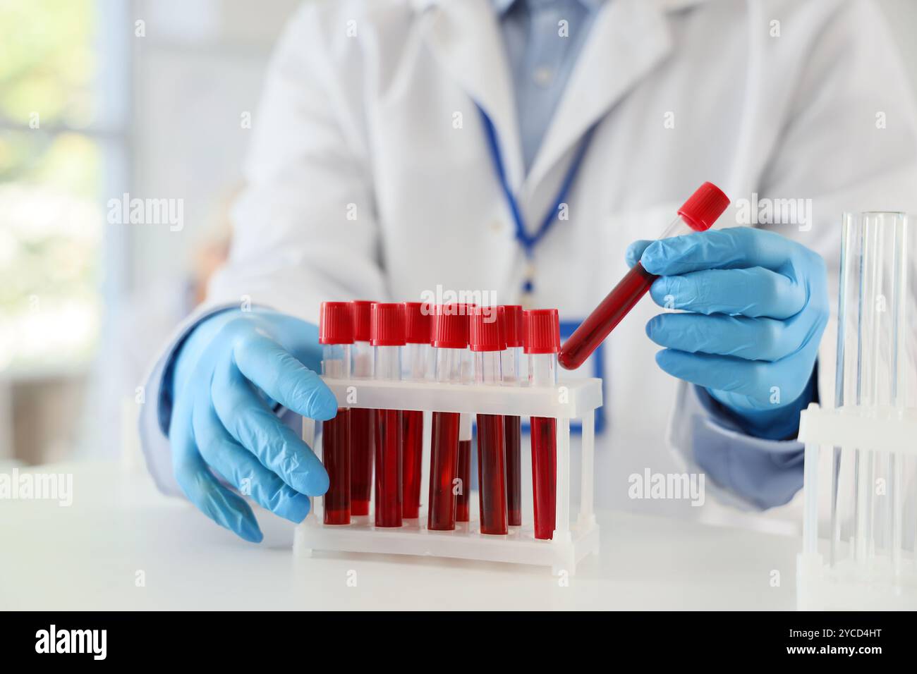 Young chemists test tubes hi-res stock photography and images - Alamy