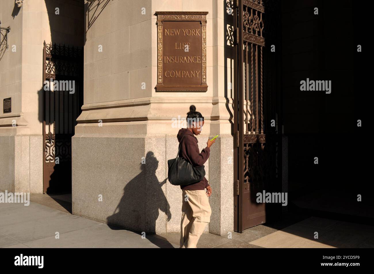 The New York Life Insurance Company office is seen in Manhattan, New ...