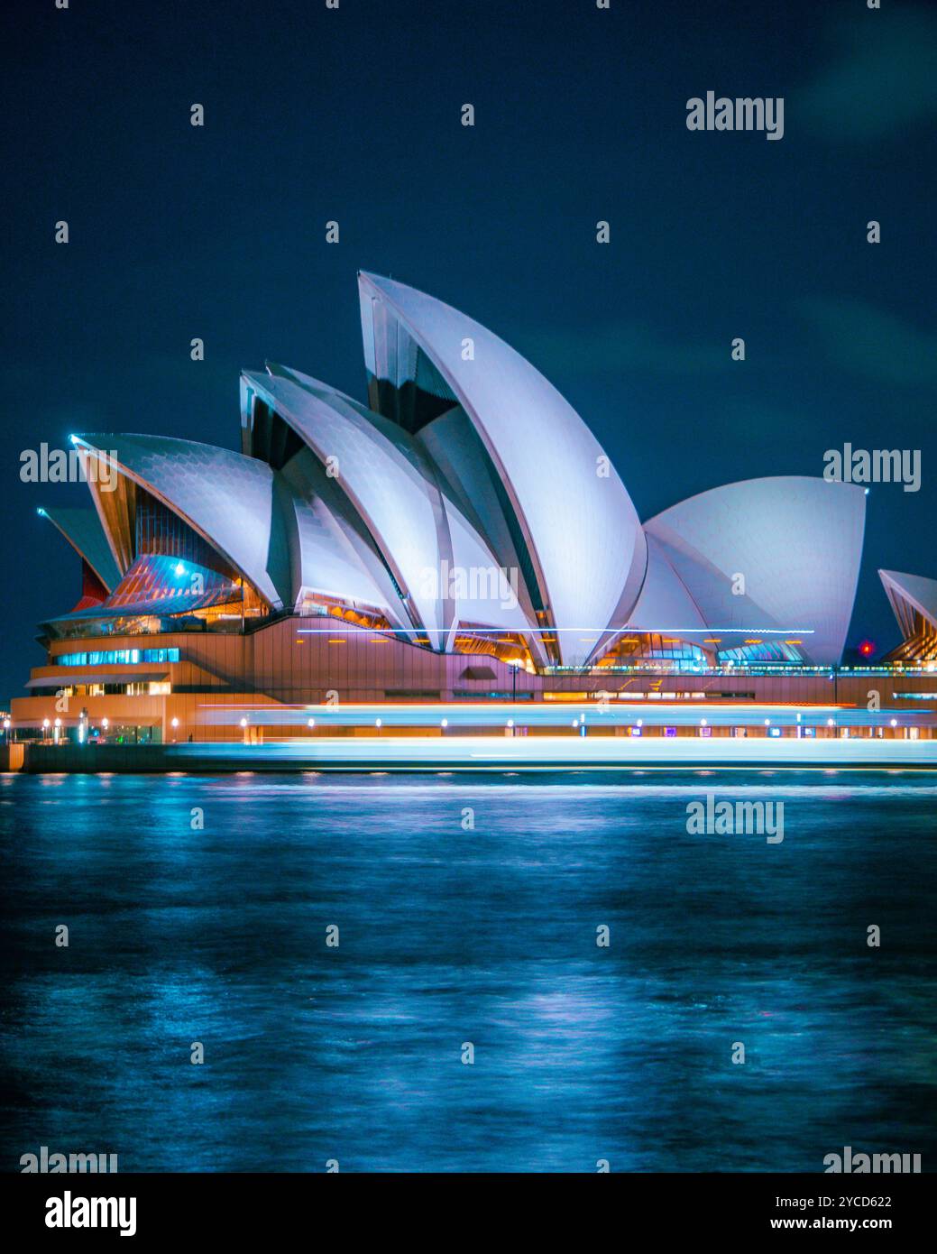 Opera house at night Stock Photo - Alamy