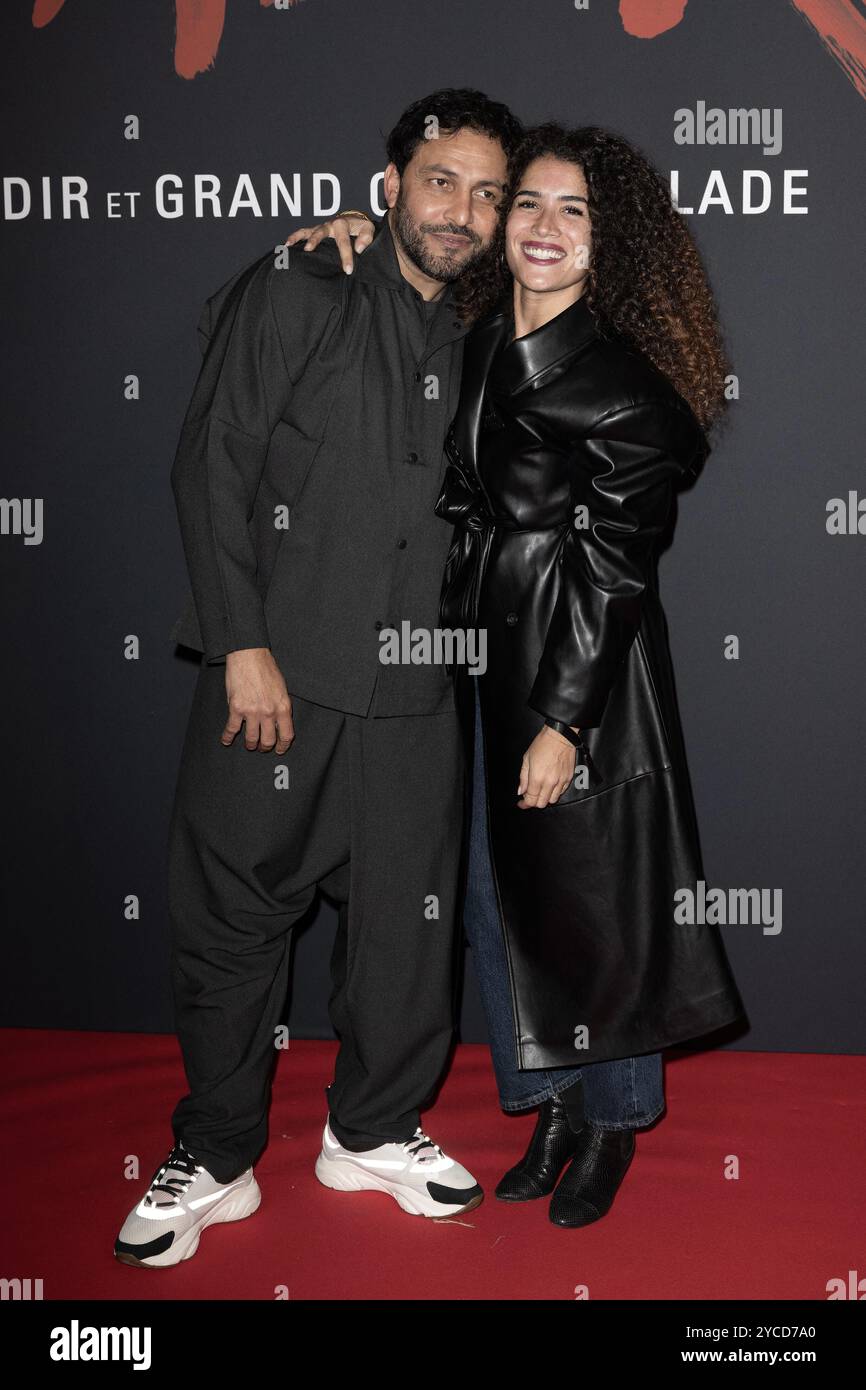 Paris, France. 08th Oct, 2024. Jean-Rachid Kallouche and Sabrina ...