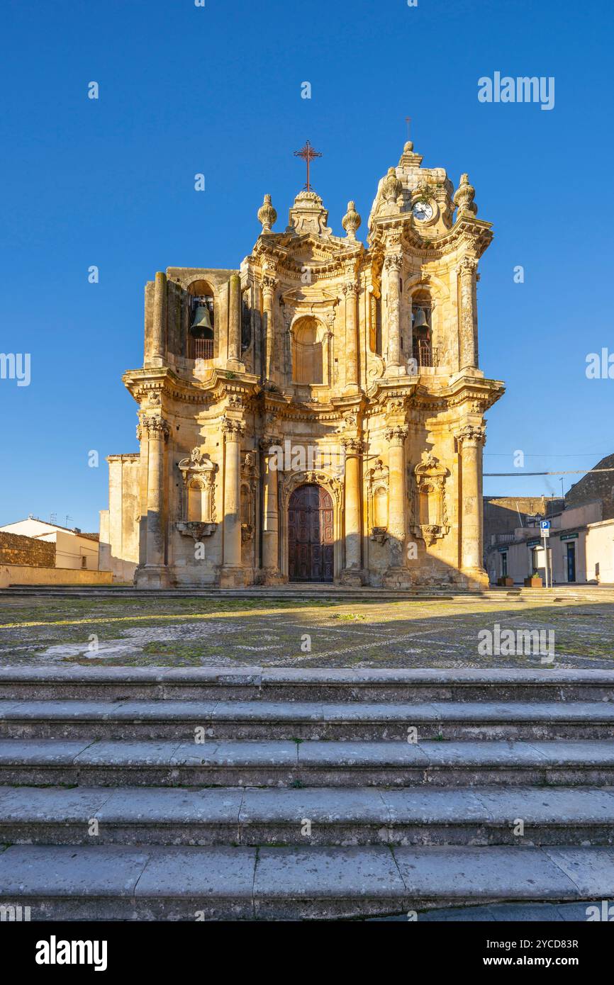 Basilica of Saint Anthony the Abbot, Ferla, Siracusa, Sicily, Italy ...
