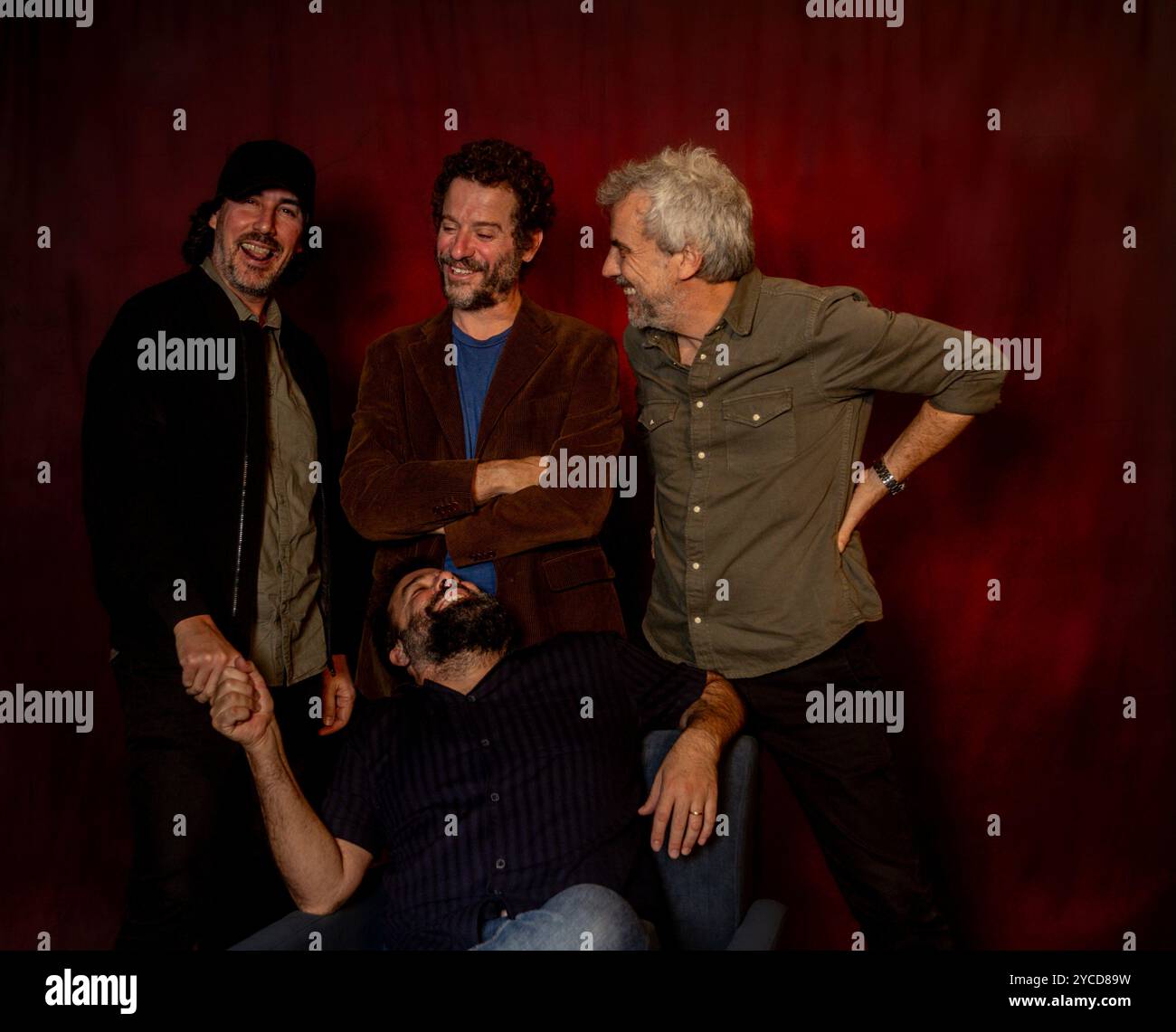 The band Niños Mutantes poses for Europa Press on October 22, 2024, in ...