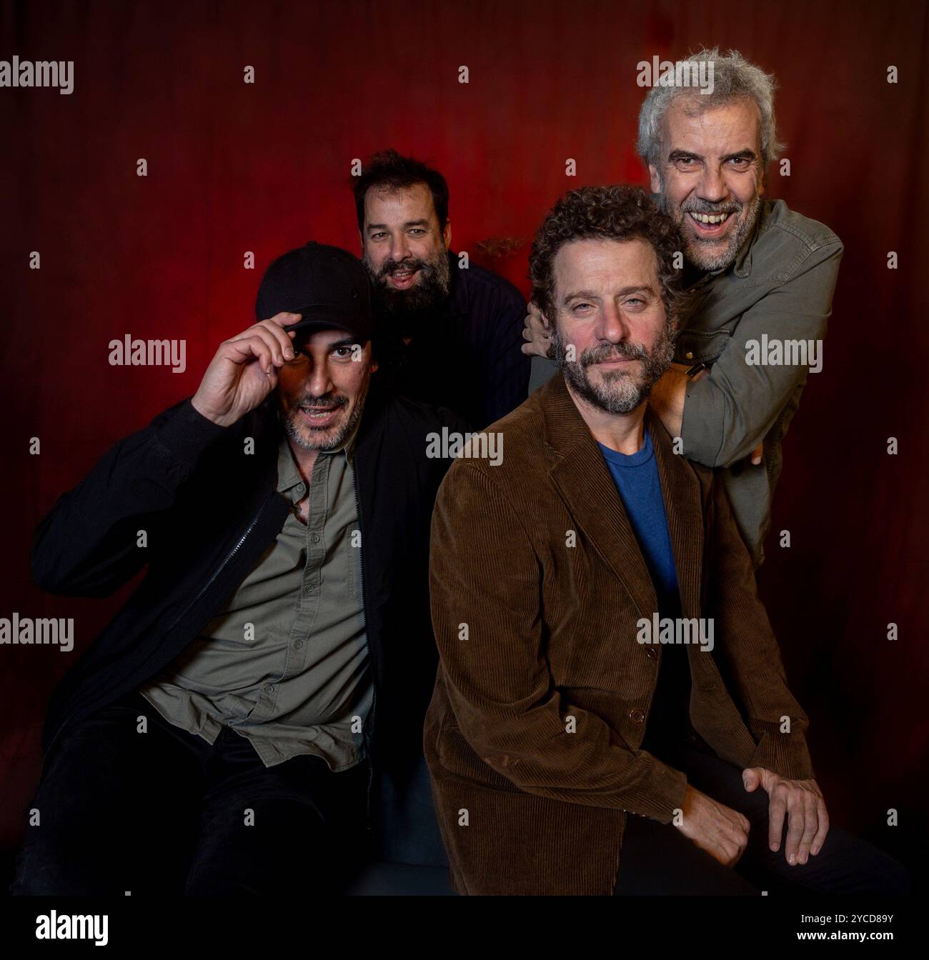 The band Niños Mutantes poses for Europa Press on October 22, 2024, in ...