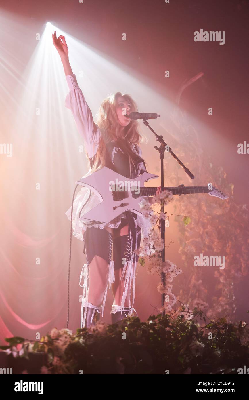 London, UK. October 22, 2024. British singer Laurel performs at KOKO in ...