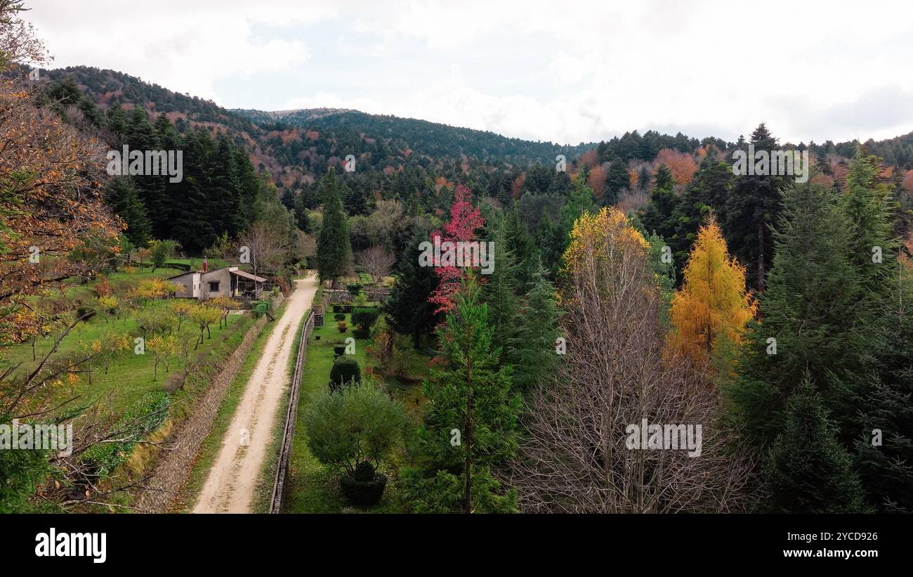 Aerial mountain path hi-res stock photography and images - Alamy