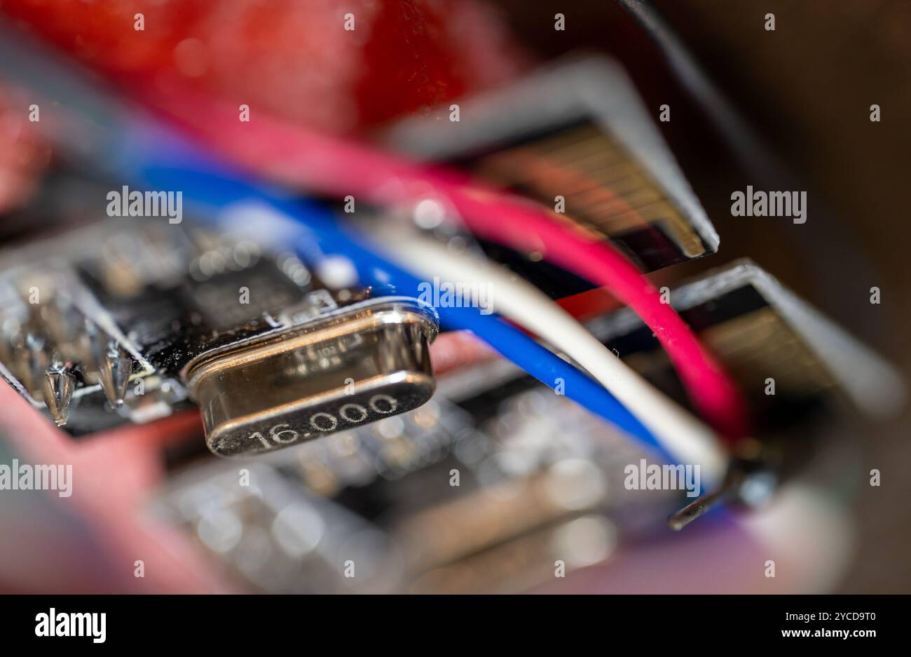 Electrical chips and cords Stock Photo - Alamy