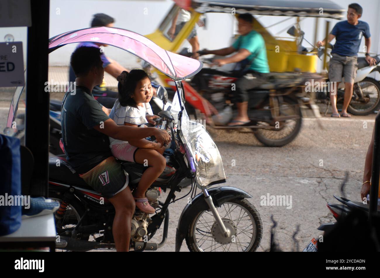 Philippines palawan motor tricycle hi-res stock photography and images ...