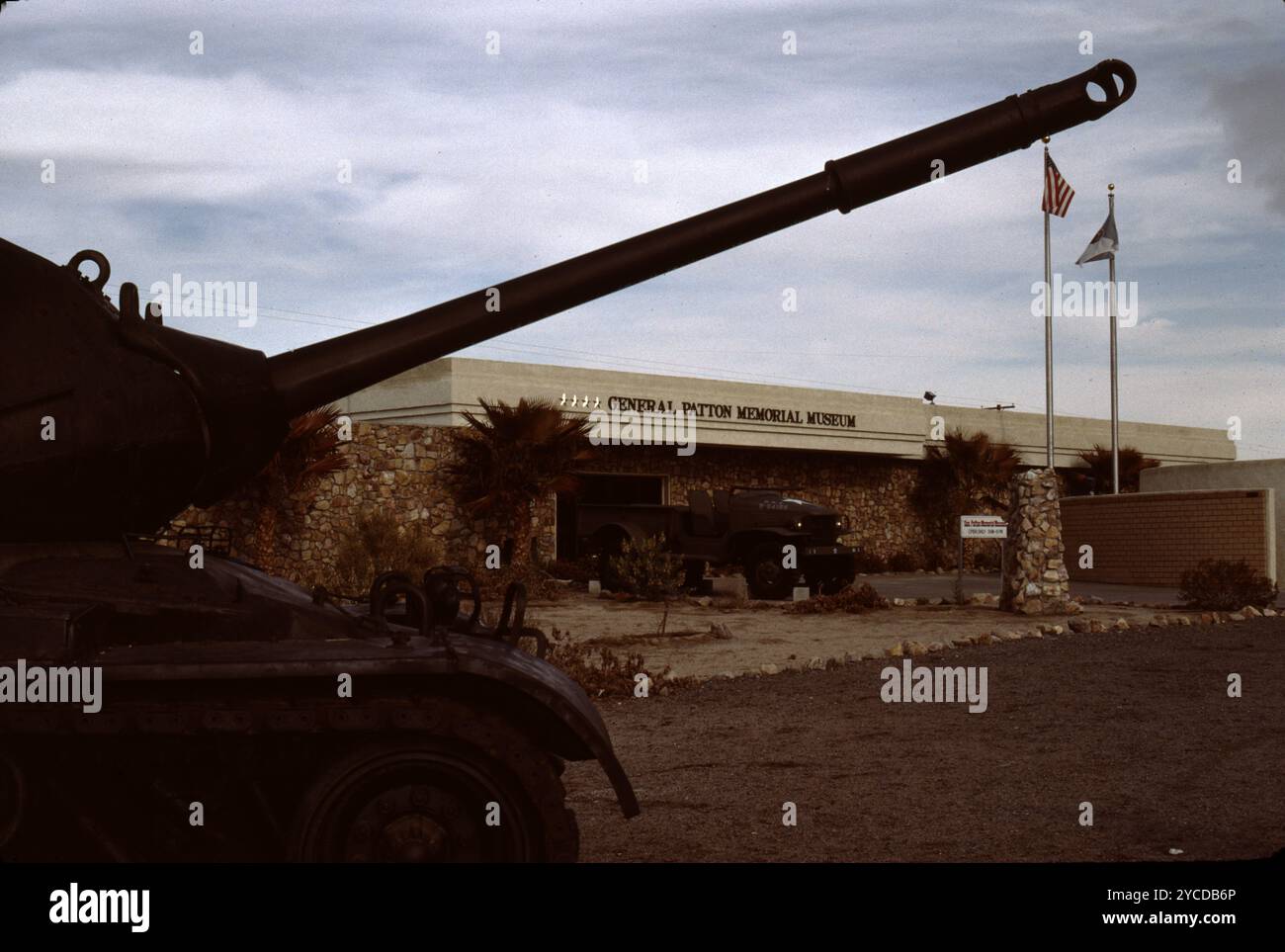 Chiriaco Summit, CA. USA. May 1991. The General George S. Patton Memorial Museum, Nov. 11, 1988 ...
