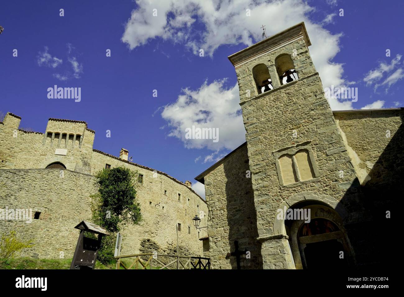 the medieval castle of Montecuccolo, circuit of the Emilian castles ...