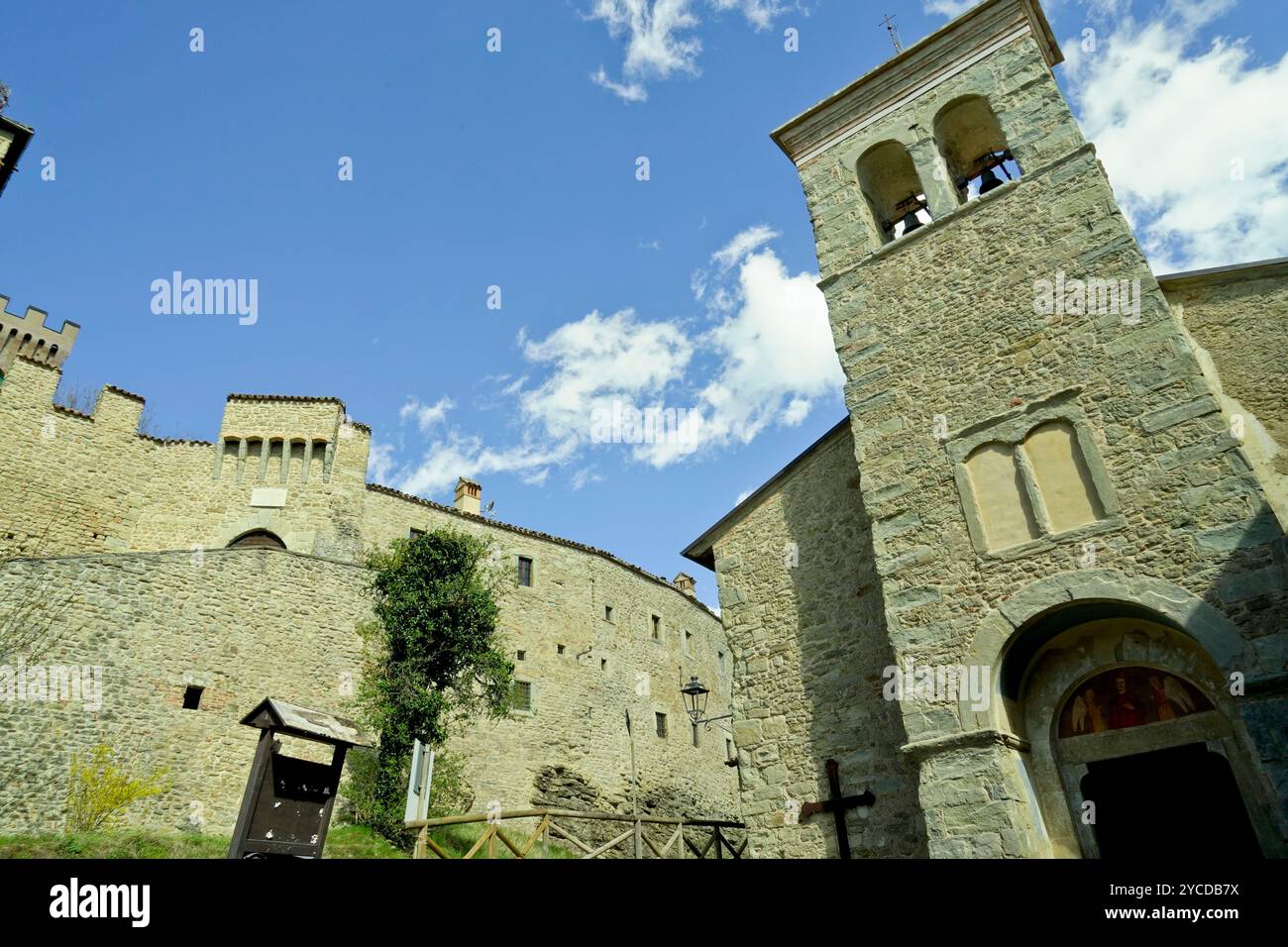 the medieval castle of Montecuccolo, circuit of the Emilian castles ...