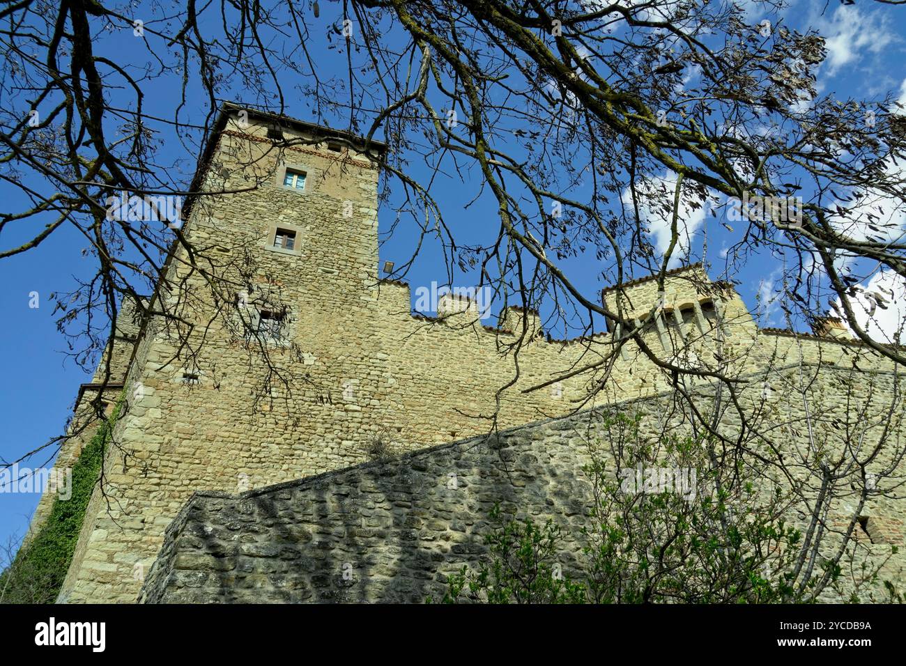 the medieval castle of Montecuccolo, circuit of the Emilian castles ...