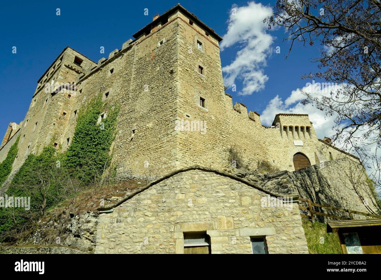 the medieval castle of Montecuccolo, circuit of the Emilian castles ...