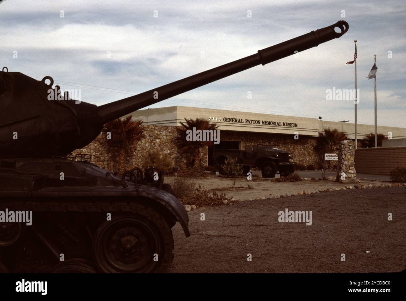 Chiriaco Summit, CA. USA. May 1991. The General George S. Patton Memorial Museum, Nov. 11, 1988 ...