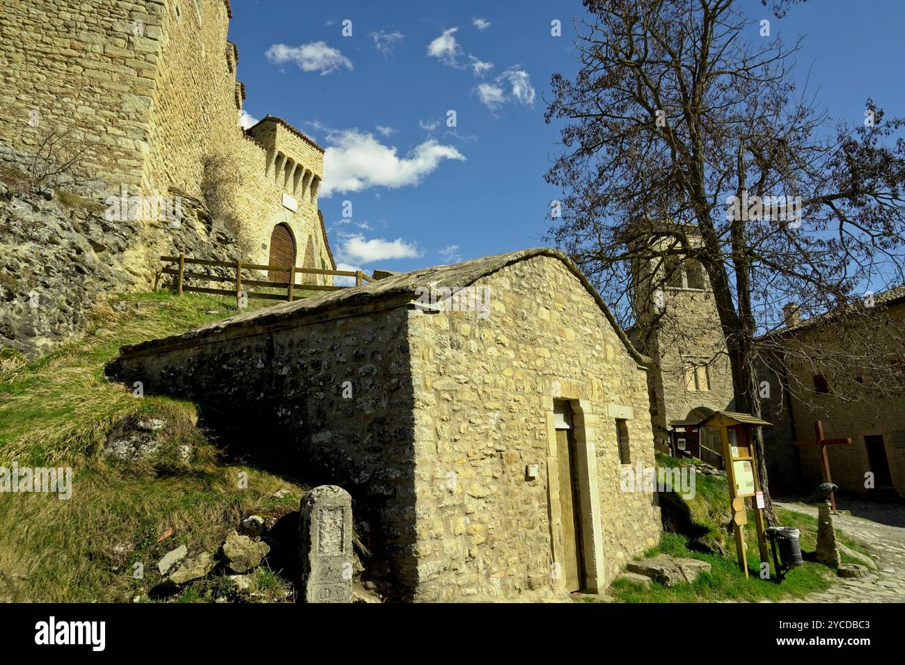the medieval castle of Montecuccolo, circuit of the Emilian castles ...