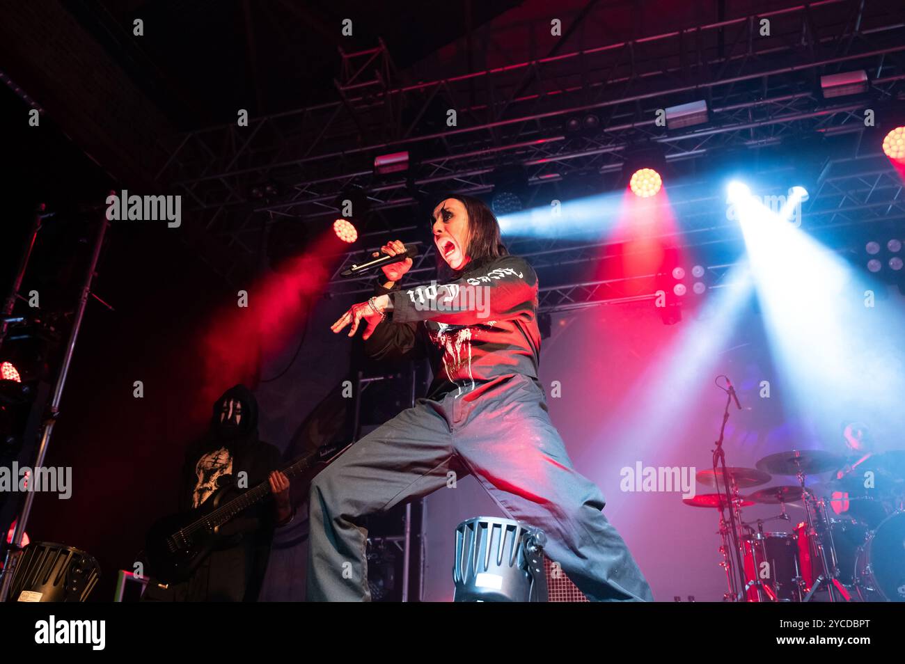 Lacuna Coil performing at SWG3, Glasgow 21st October 2024 Stock Photo ...