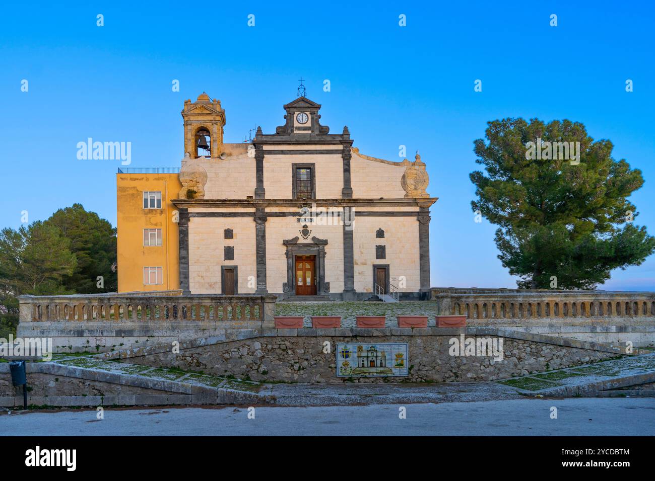 Basilica of Saint Calogero, Sciacca, Agrigento, Sicily, Italy Stock ...