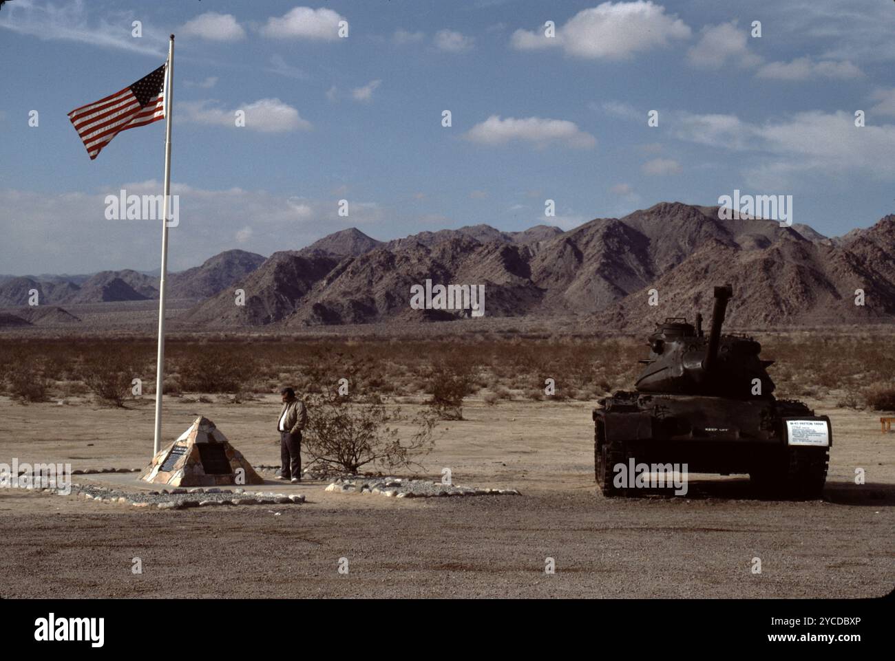 Chiriaco Summit, CA. USA. May 1991. The General George S. Patton Memorial Museum, Nov. 11, 1988 ...