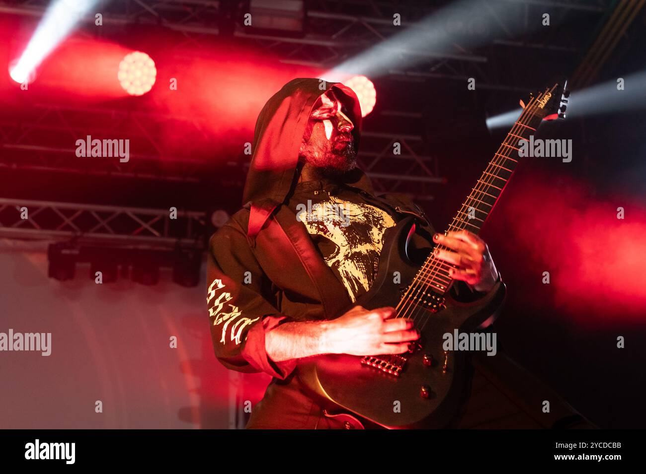 Lacuna Coil performing at SWG3, Glasgow 21st October 2024 Stock Photo ...