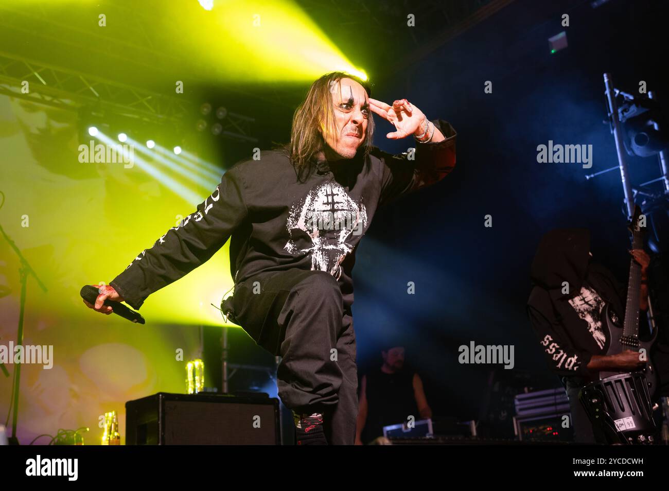 Lacuna Coil performing at SWG3, Glasgow 21st October 2024 Stock Photo ...